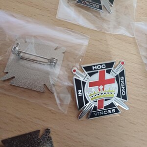 Knights Templar Badge England - Etsy