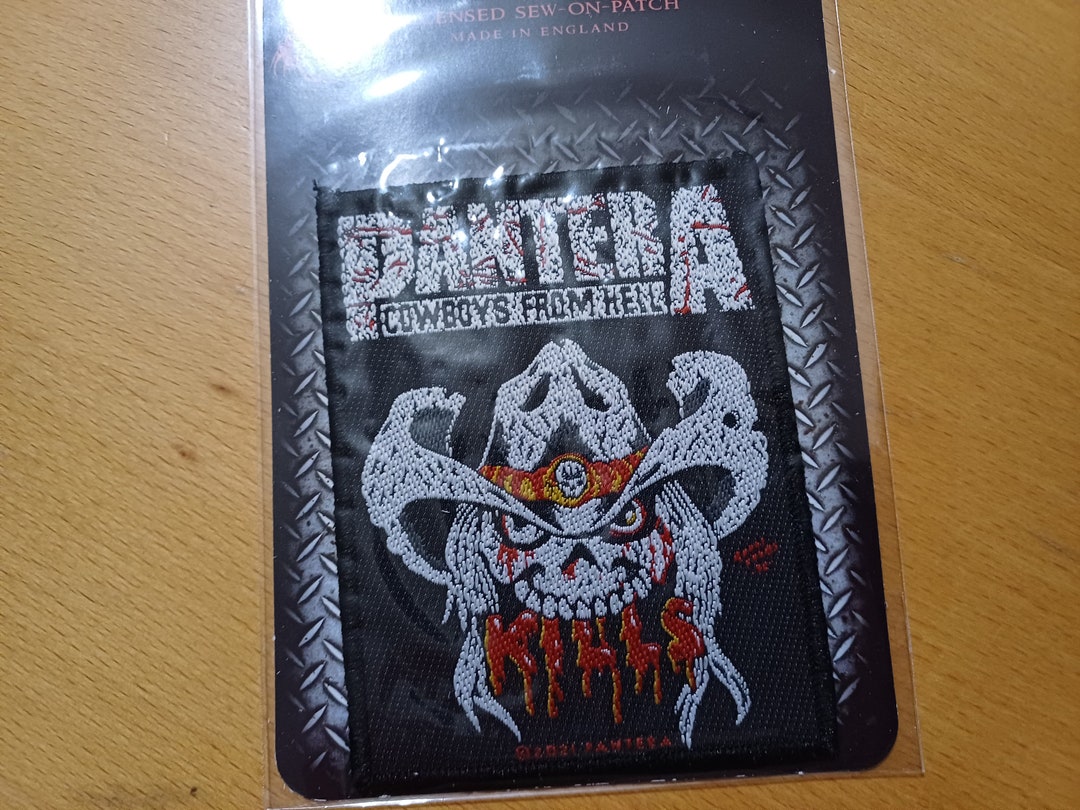 Pantera Patch Cowboys From Hell Kills Heavy Metal Patch - Etsy