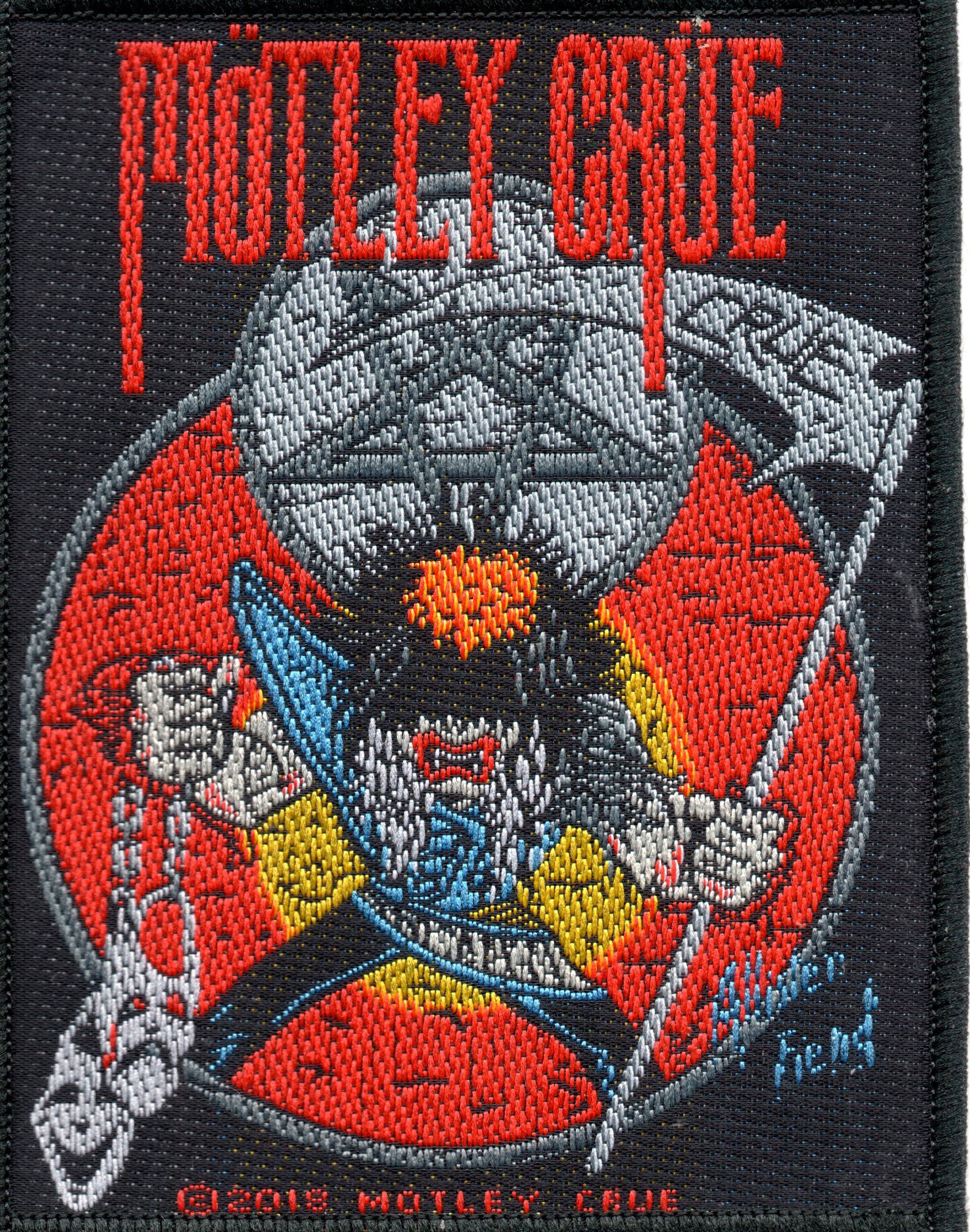 Motley Crue Patch Allister Fiend Rock Heavy Metal Patch - Etsy