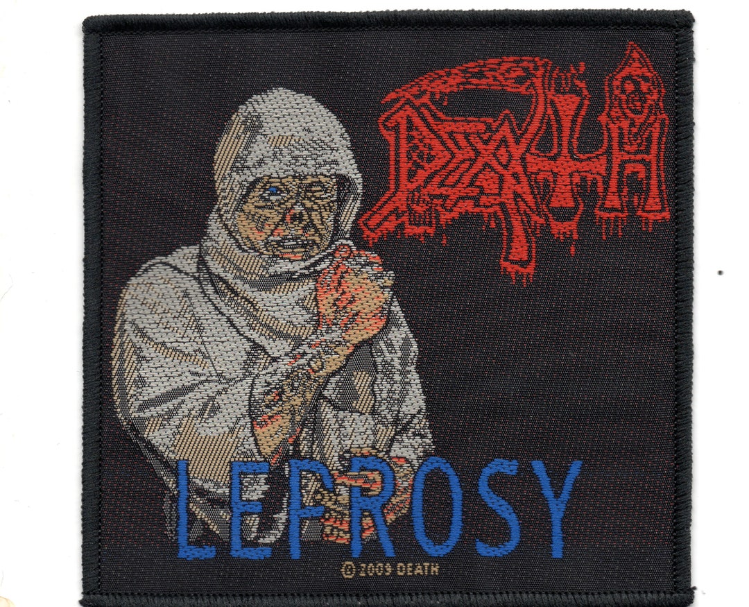 Death Leprosy Patch Heavy Metal Patch - Etsy