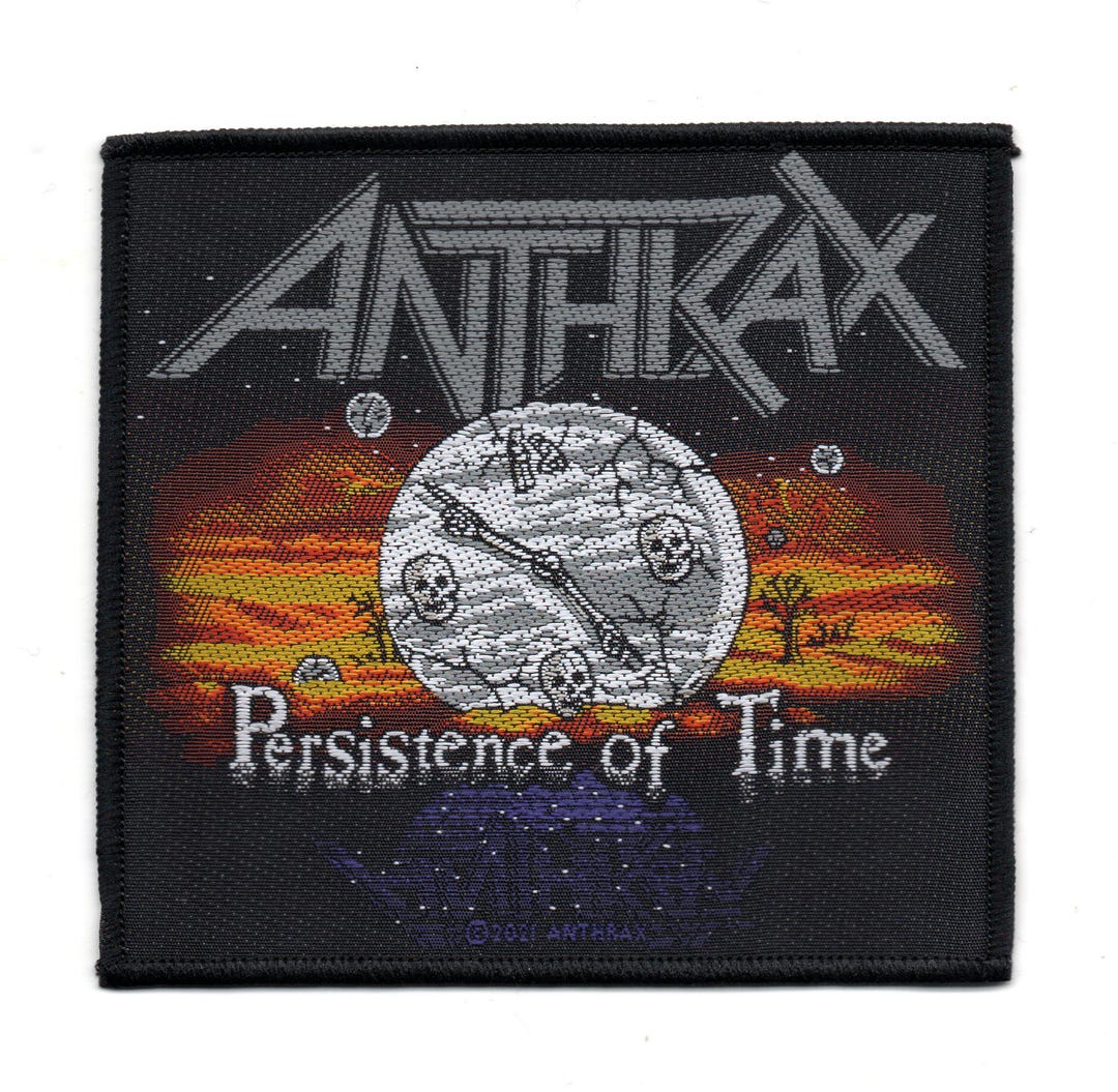 Anthrax Heavy Metal Patch Persistence of Time - Etsy