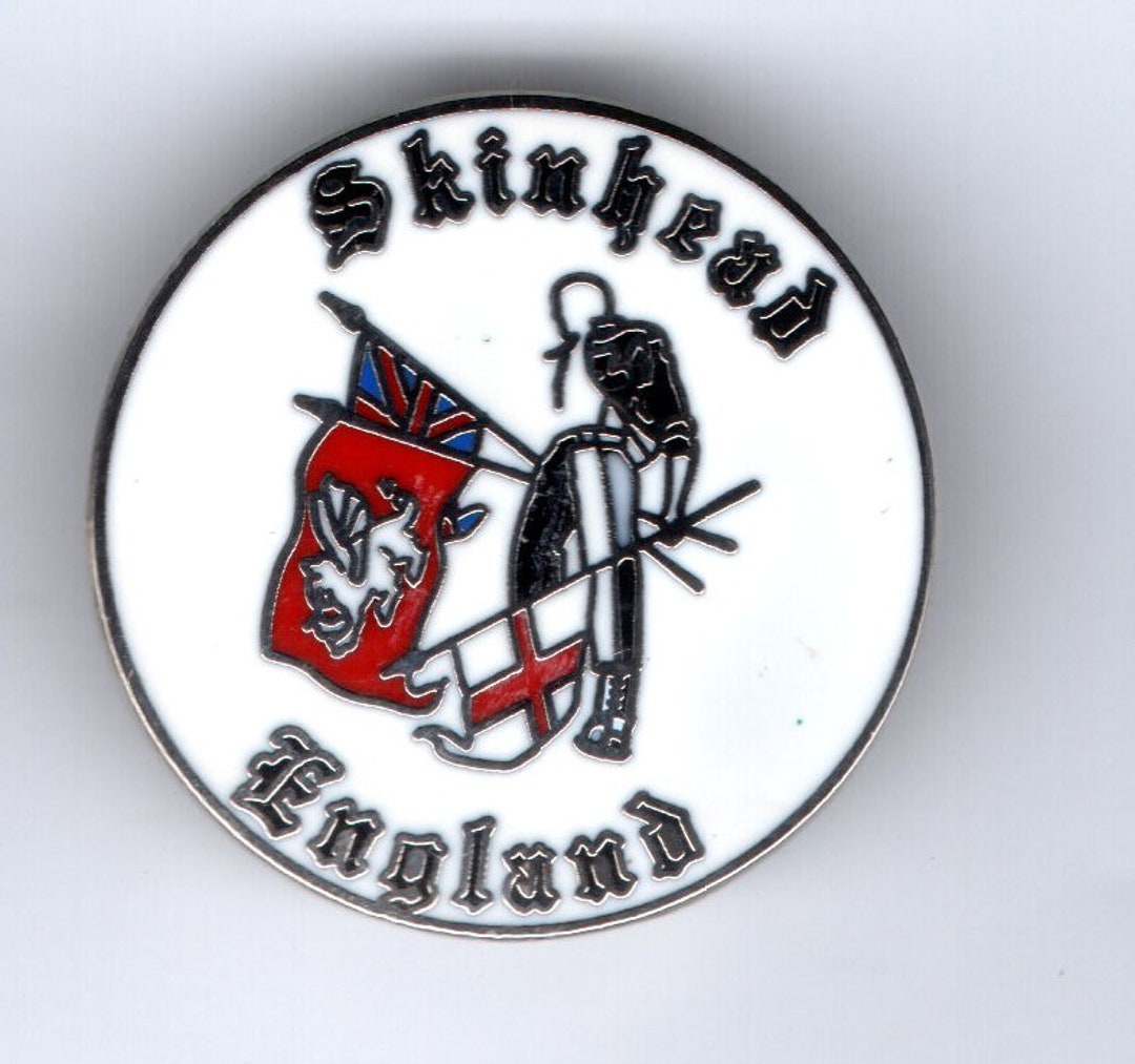 Skinhead Oi Badge Skinhead England - Etsy UK