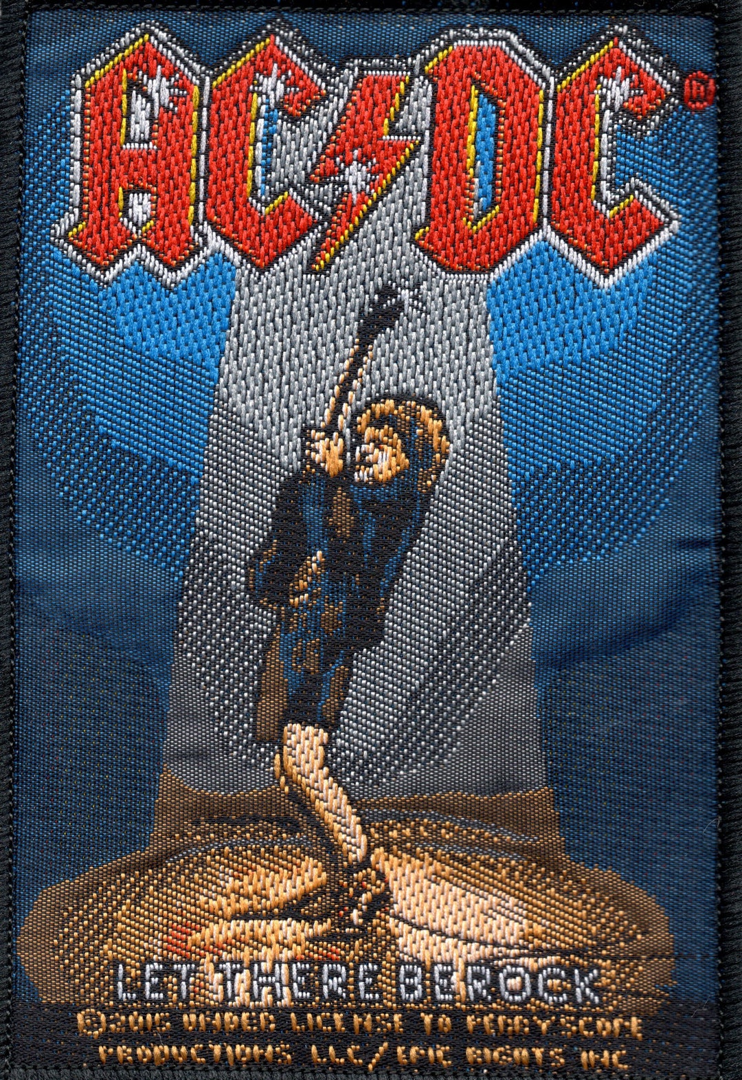 ACDC Patch Let There Be Rock Heavy Metal Patch - Etsy