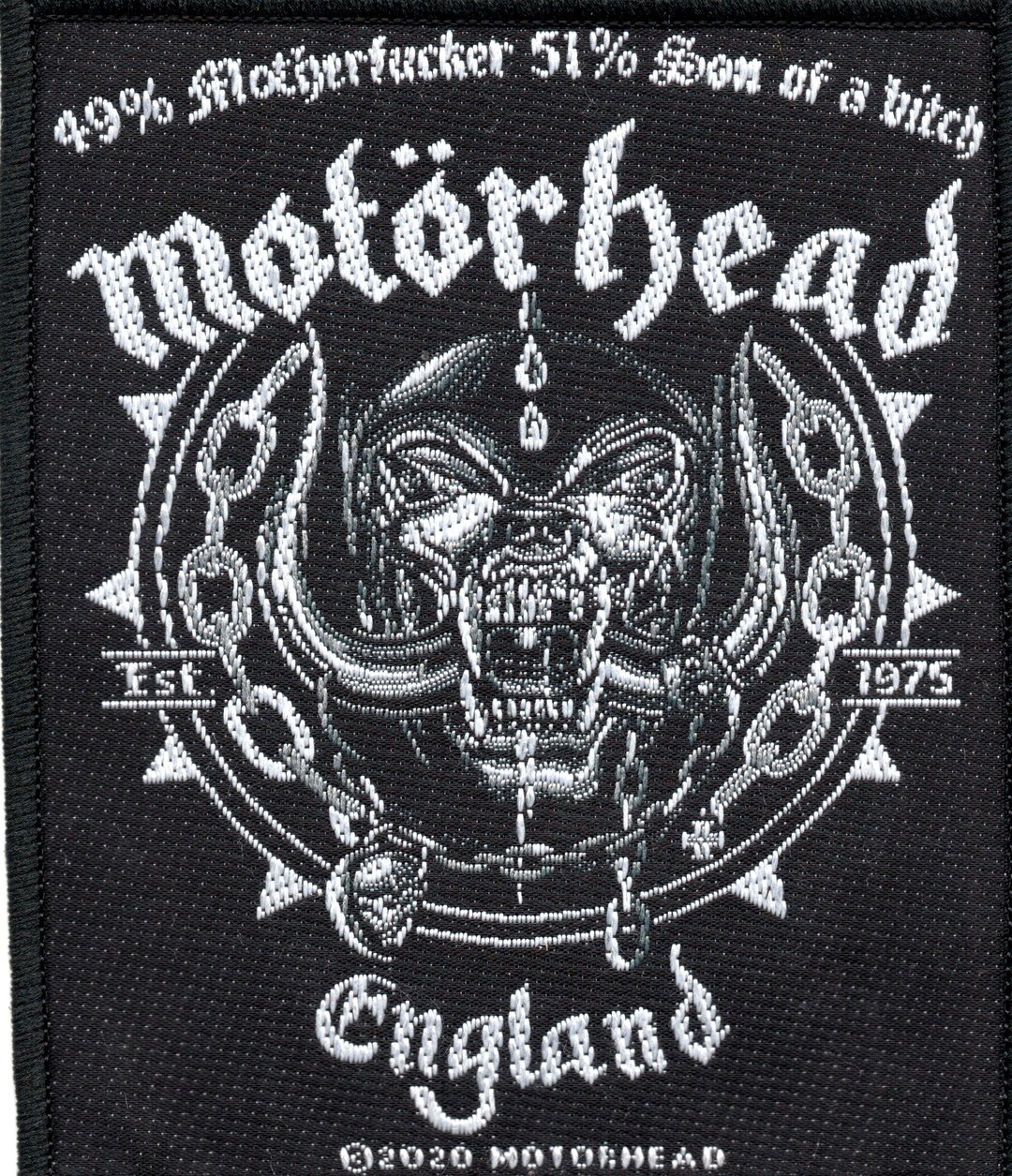 Motorhead England Heavy Metal Patch - Etsy UK