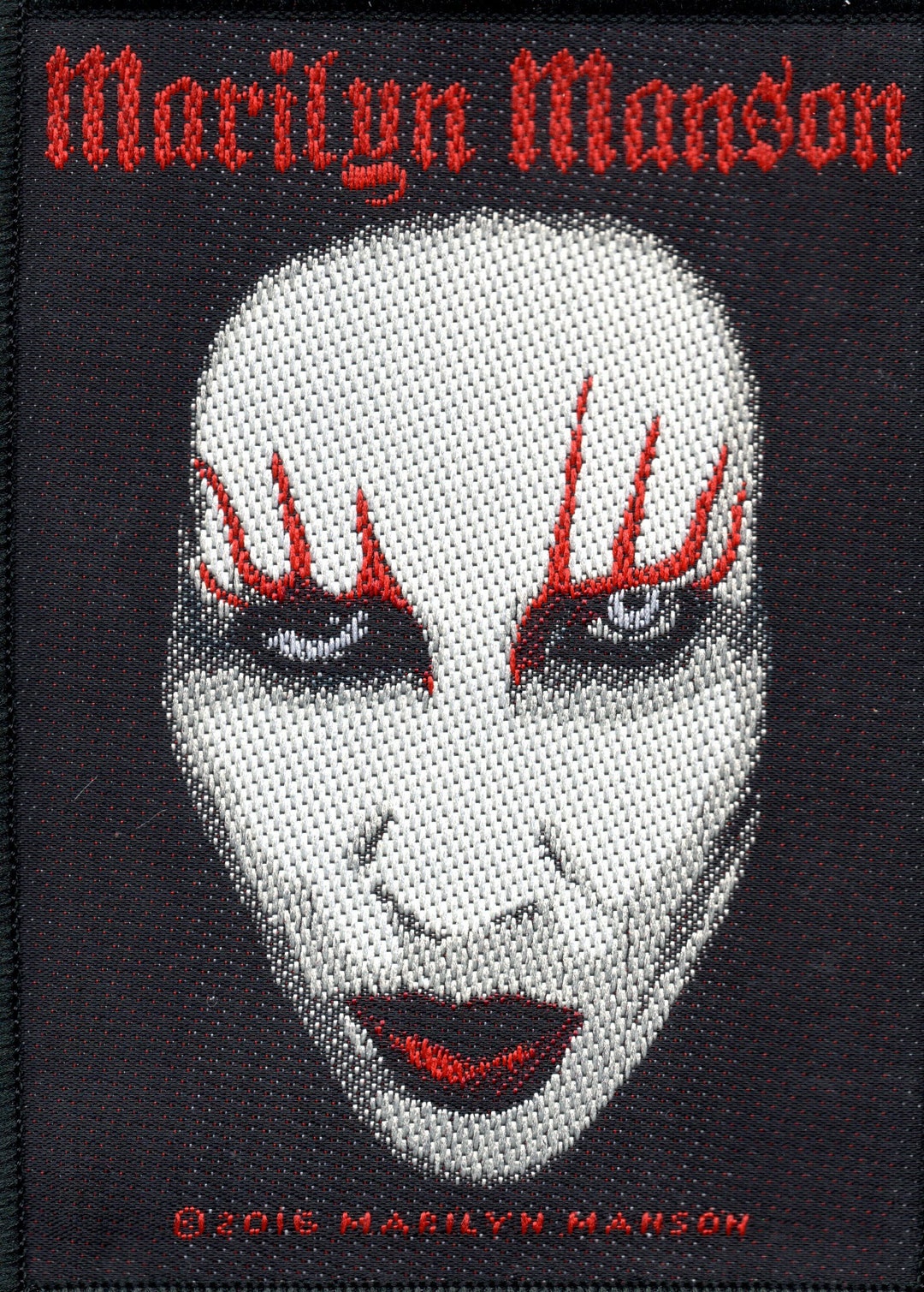 Marilyn Manson Patch Face - Etsy