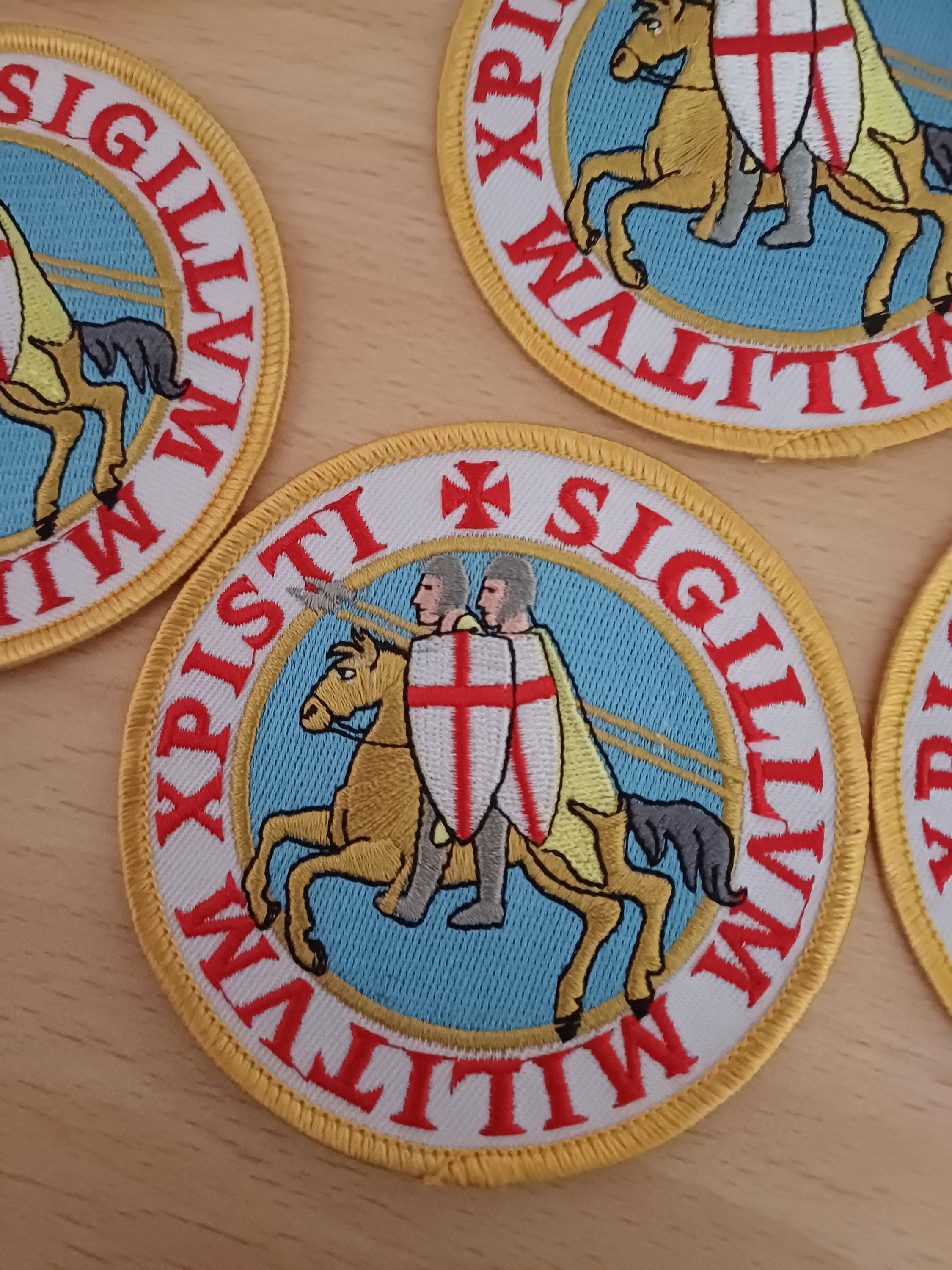 Knights Templar Patch England Skinhead Biker - Etsy