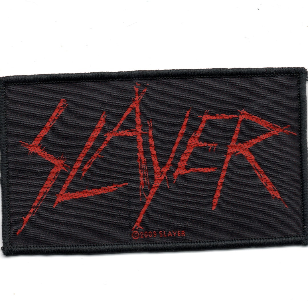 Slayer Patch Logo Heavy Metal Patch - Etsy