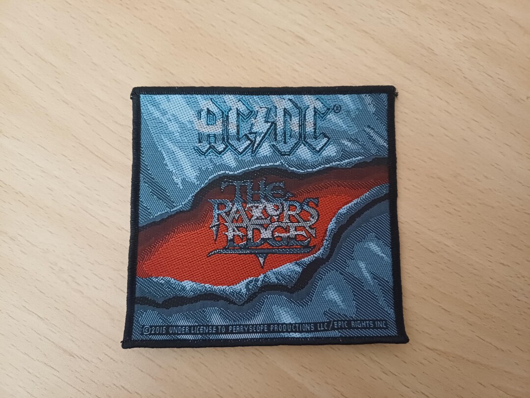ACDC Heavy Metal Patch the Razors Edge - Etsy UK