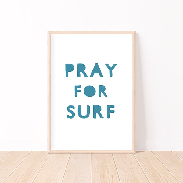 Pray for Surf - Etsy