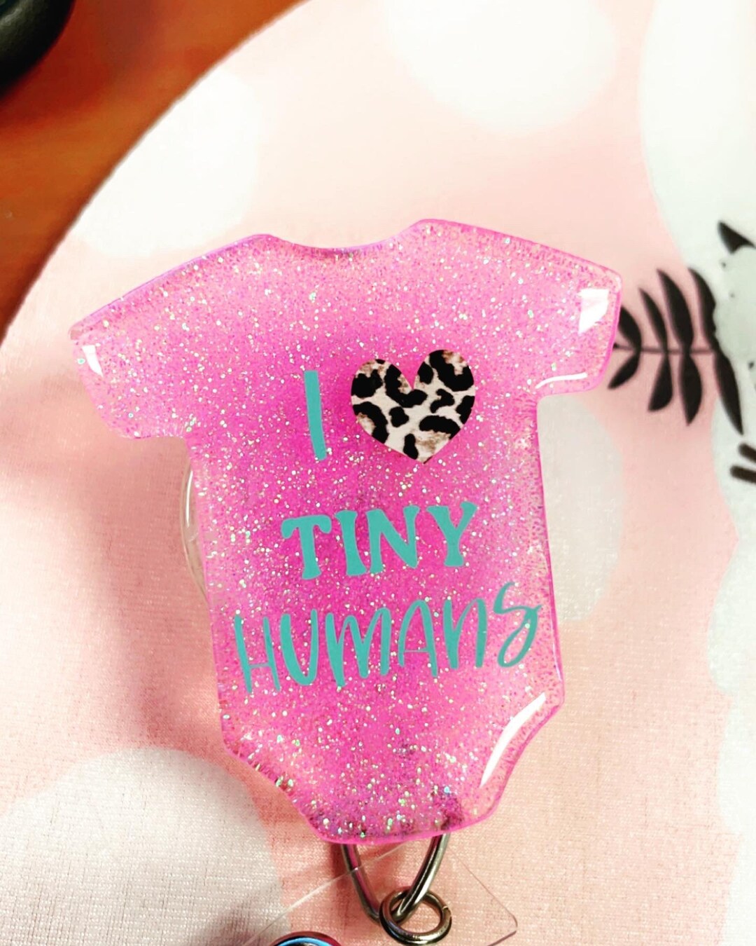 NICU Badge Reel, Baby Onesie Badge Reel, Pediatric Badge Reel, Baby ...