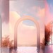 Neon Arch Sunsets Digital Backdrops, Maternity Backdrop Overlays ...