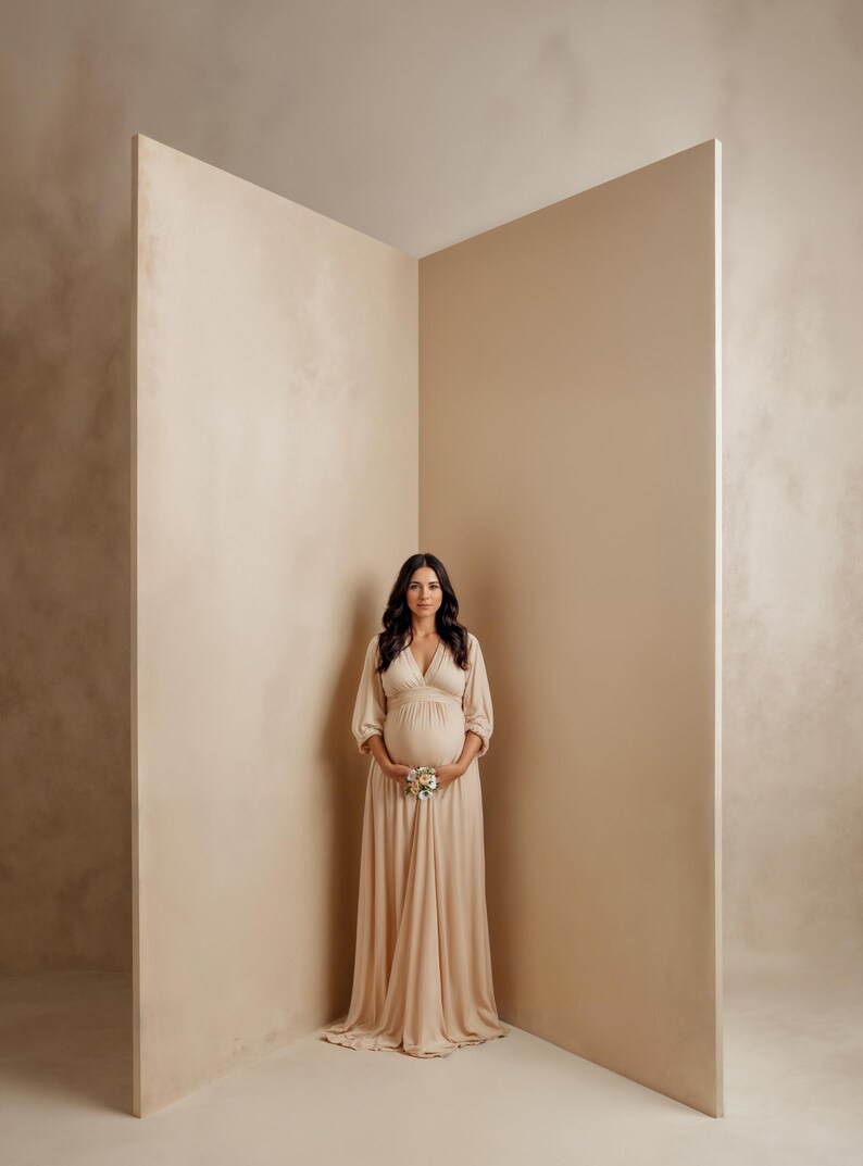 Corner Canvas Style Backdrop Set Digital Backdrops, Maternity Backdrop ...