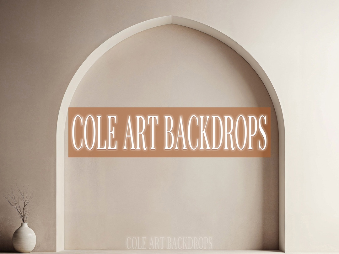 Minimal Arches TWO 5, Printed Backdrop, Fabric Backdrops, Printed Sweep ...