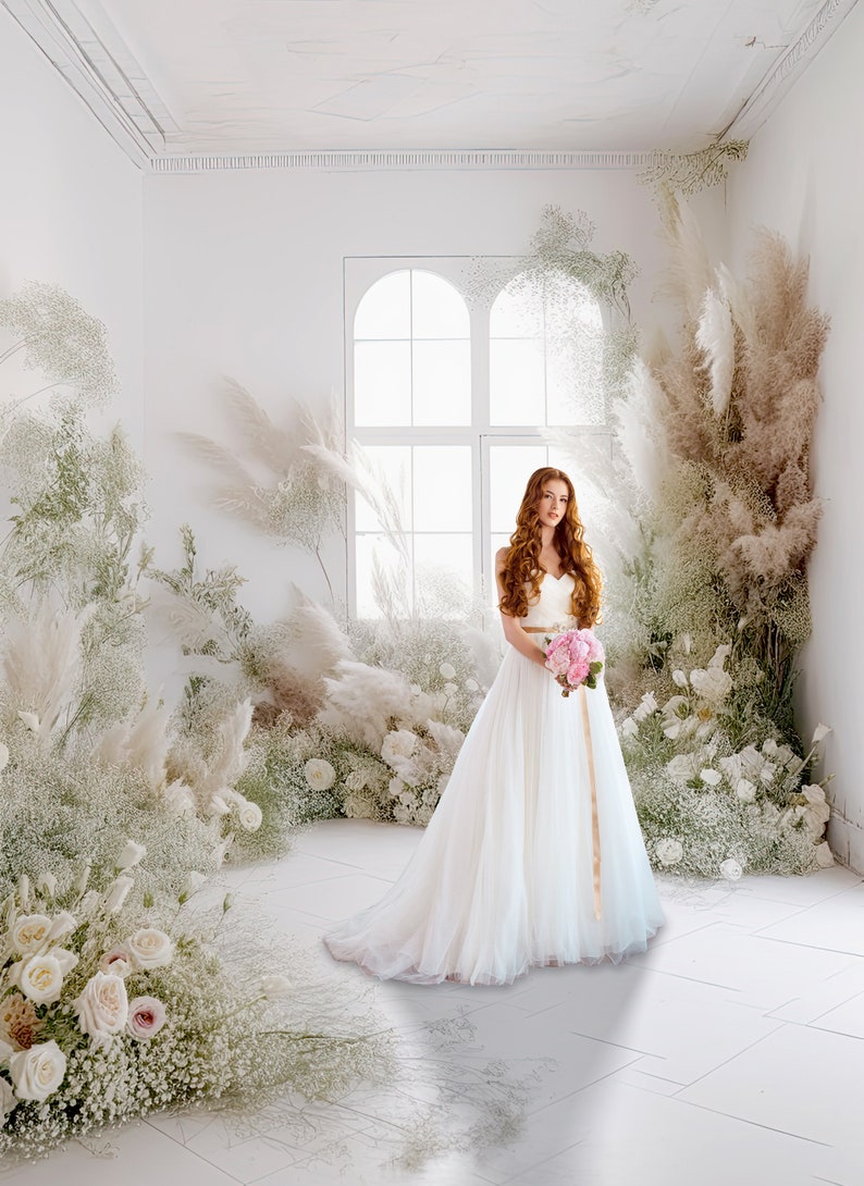 White Pastels Digital Backdrops Maternity Backdrop Overlays - Etsy