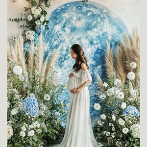 A Little Blue Moon Set Digital Backdrops, Maternity Backdrops, Studio ...