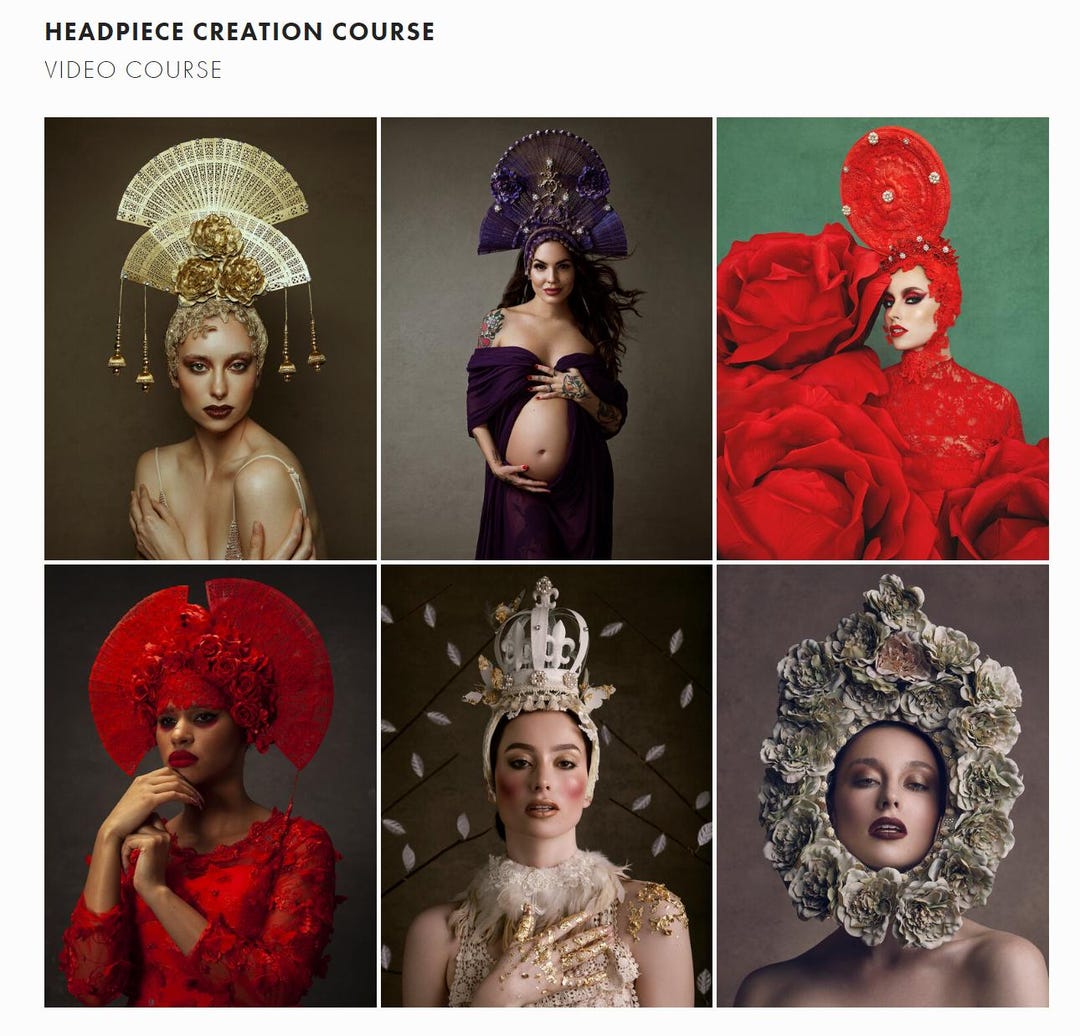 Headpiece Creation Online Course - Etsy