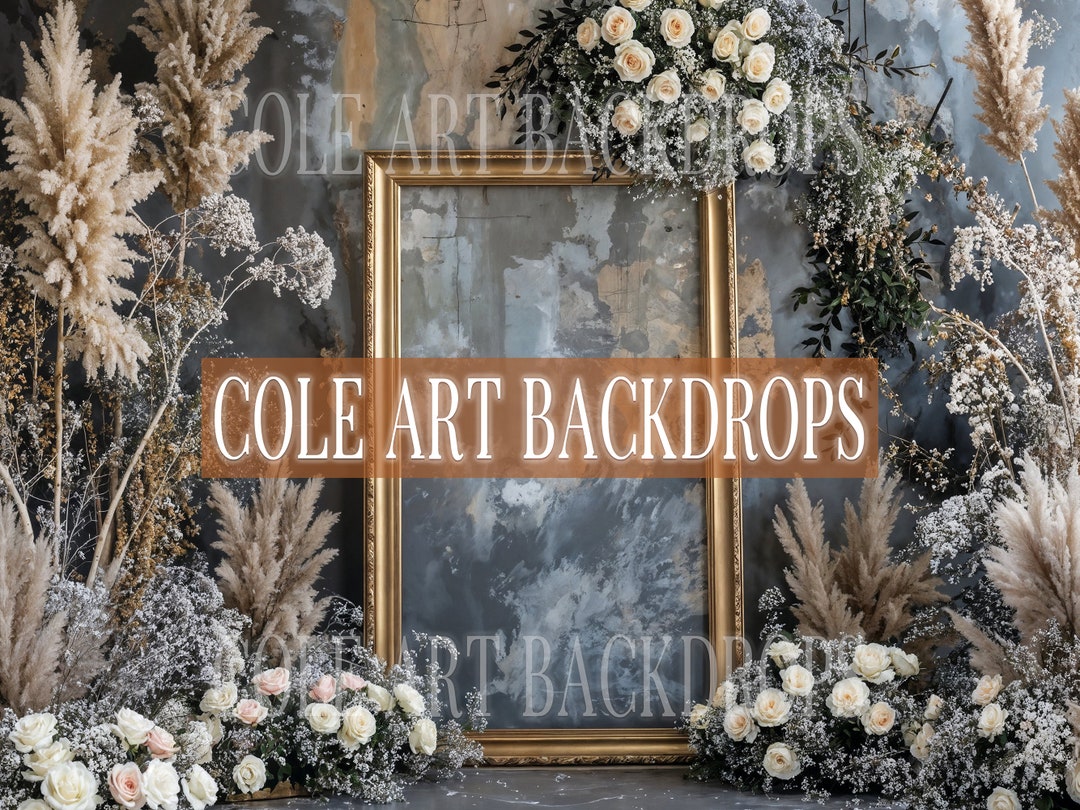 Lush Frames TWO 3, Printed Backdrop, Fabric Backdrops, Printed Sweep ...
