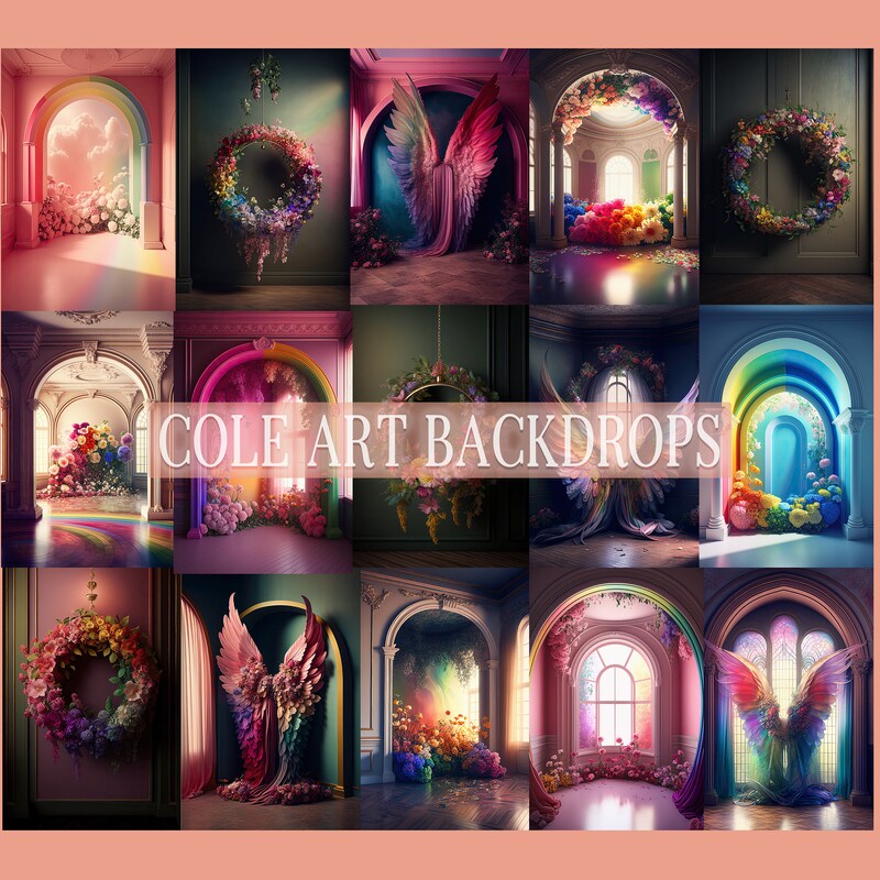 Digital Backdrop - Etsy