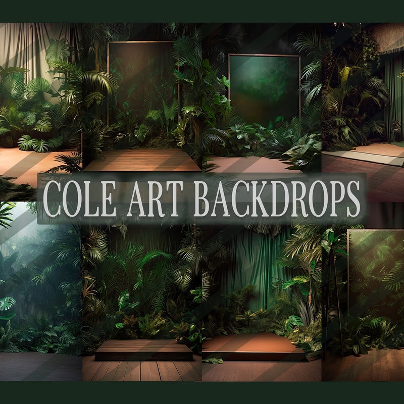 Jungle Backdrop - Etsy