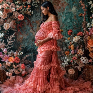 Pop Lush Set Digital Backdrops, Maternity Backdrops, Studio Backdrops ...