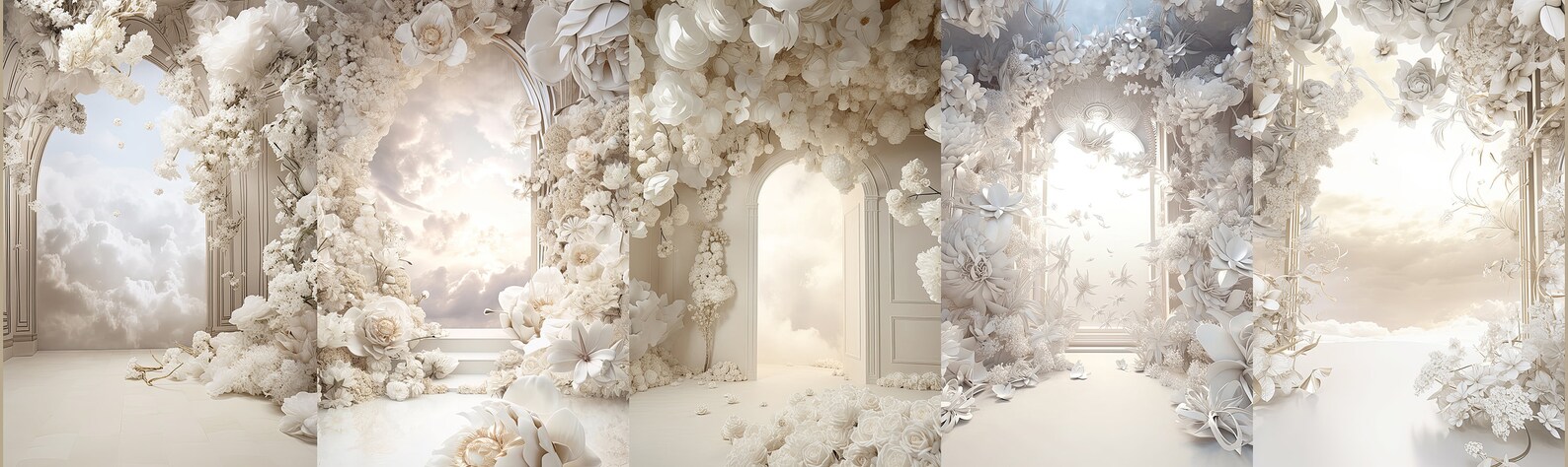 Into the Clouds Digital Backdrops, Maternity Backdrop Overlays, Studio ...