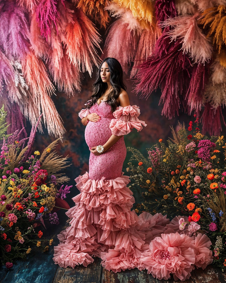 Pop Lush Set Digital Backdrops, Maternity Backdrops, Studio Backdrops ...