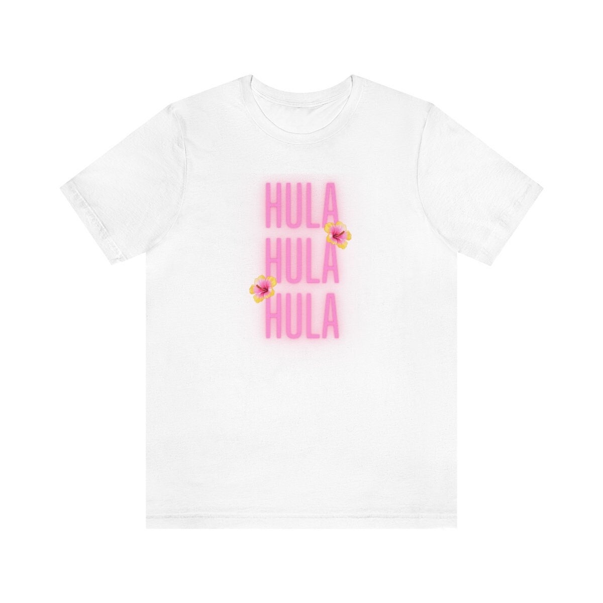 Hula Hula Hula Hibiscus Tee Hula Dancer T Shirt Aloha Tee Hula Love