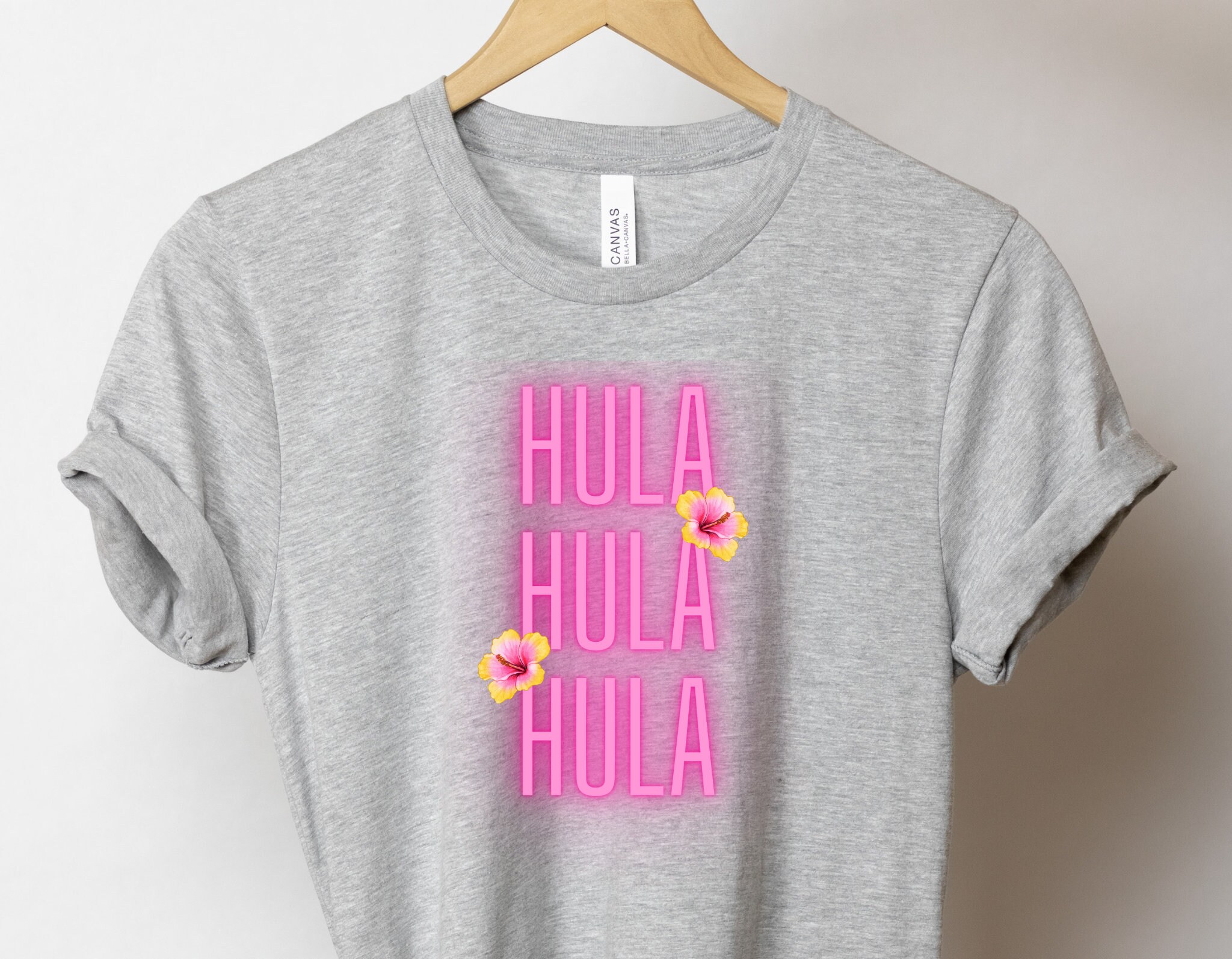 Hula Hula Hula Hibiscus Tee, Hula Dancer T- Shirt, Aloha Tee, Hula Love ...