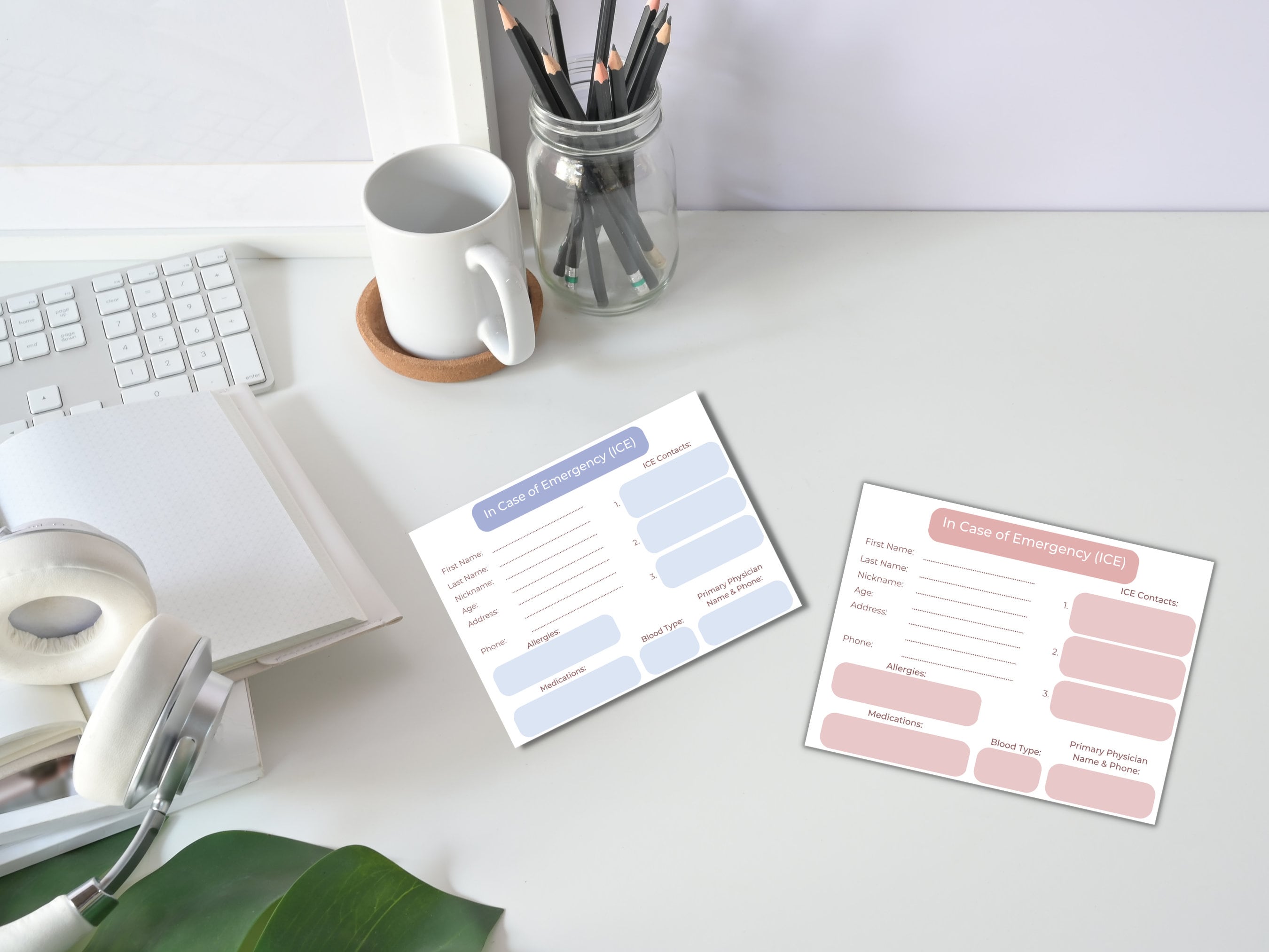 Kids Emergency Card, Printable, in Case of Emergency Backpack Note ...