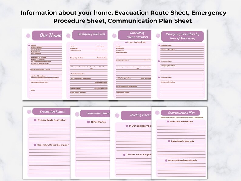 Disaster Preparedness, Family Emergency Plan, Emergency Preparedness ...