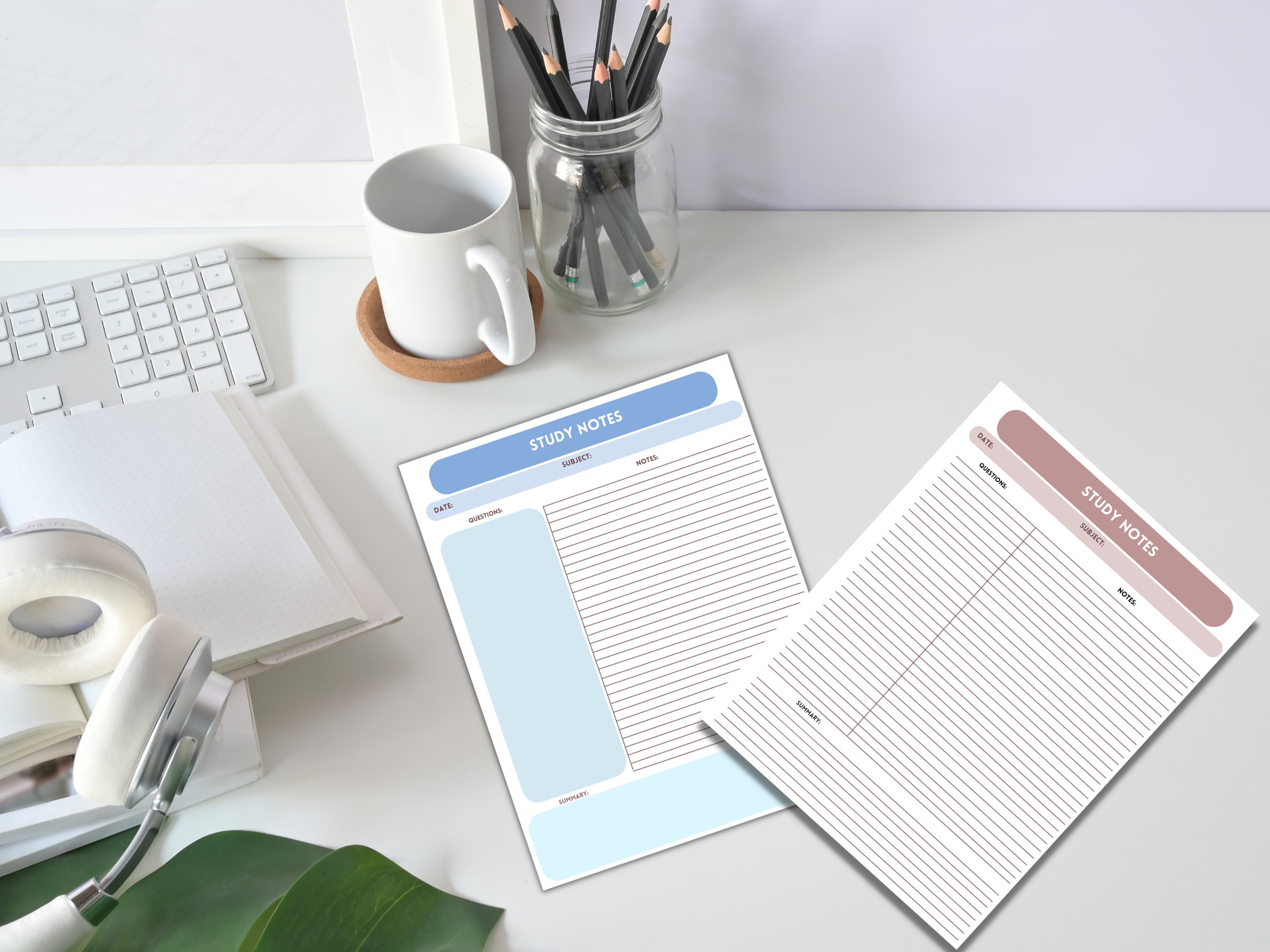 Cornell Notes Printable, Study Notes, Cornell Method, Student Planner ...