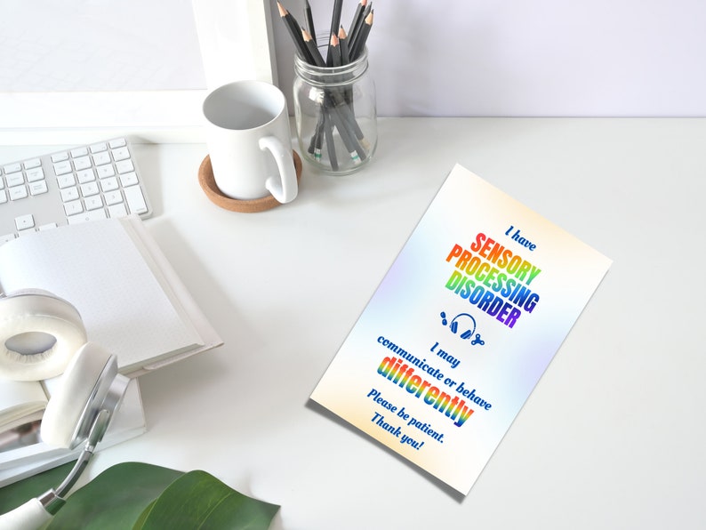 Sensory Processing Disorder, Medical Alert ID, Autism Acceptance ...