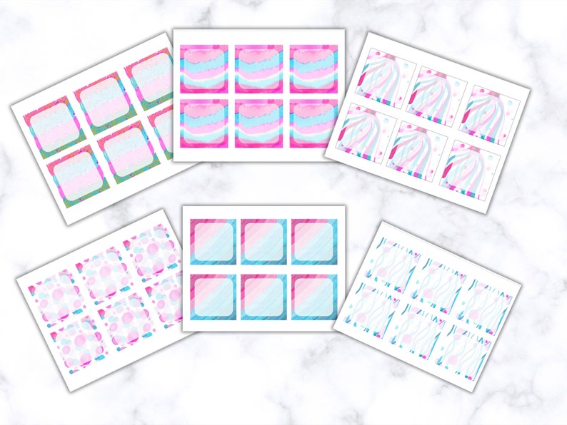 Editable Watercolor Classroom Labels Student Name Tag Drawer - Etsy