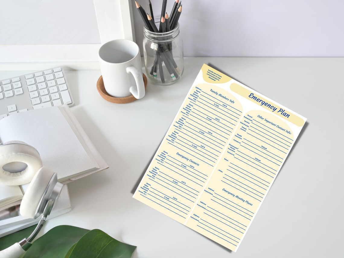 Emergency Plan, Disaster Preparedness, Hurricane Prep, Emergency List ...