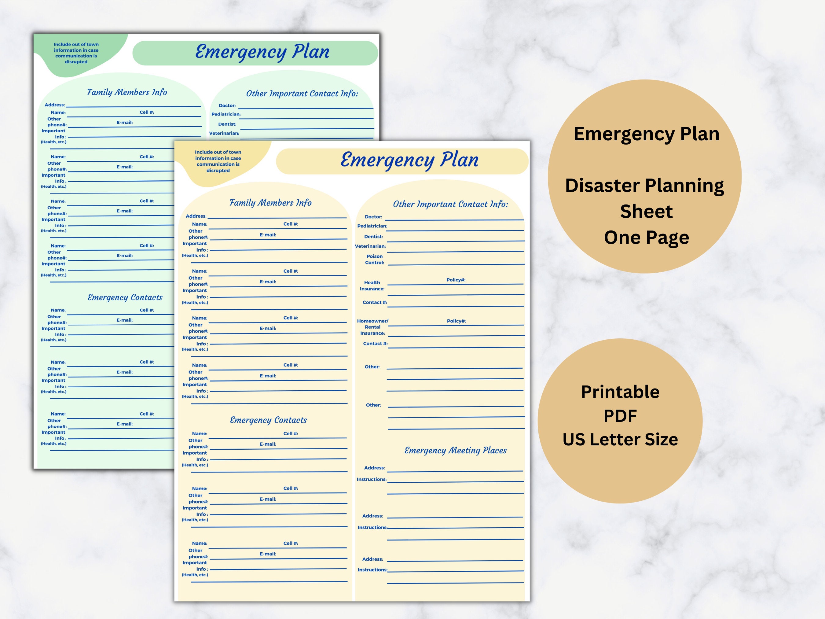 Emergency Plan, Disaster Preparedness, Hurricane Prep, Emergency List ...