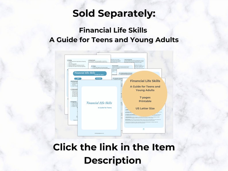 Lifeskills Checklist, Graduation Gift, Highschool, Homeschool ...