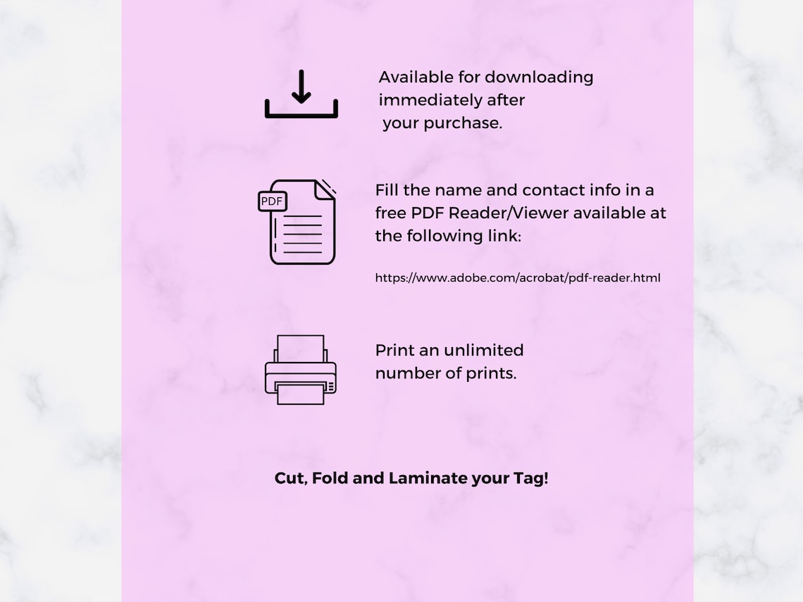 Emergency Information Card, in Case of Emergency Backpack Note, Kids ...