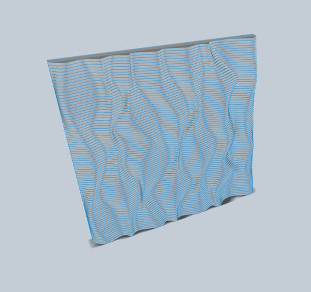 Wavy Parametric Wall Design - Etsy