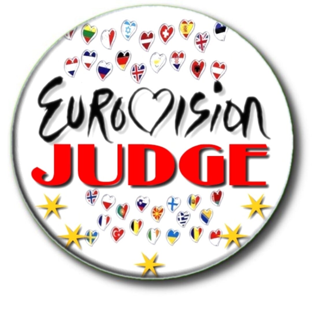 Eurovision Judge Badge - Eurovision Song Contest Party Button Badge 2.2 ...