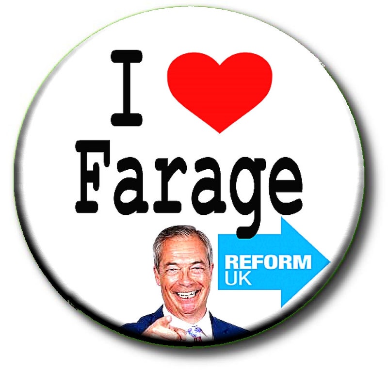 Reform Party Merchandise - Etsy UK