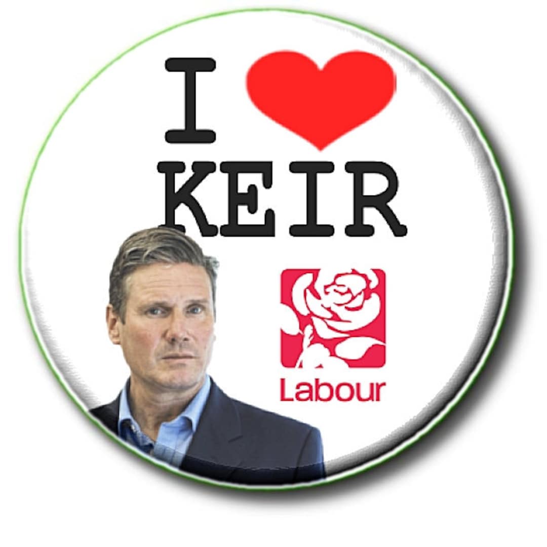 I Love Keir Starmer - Vote Labour Party Political General Election 2024 ...