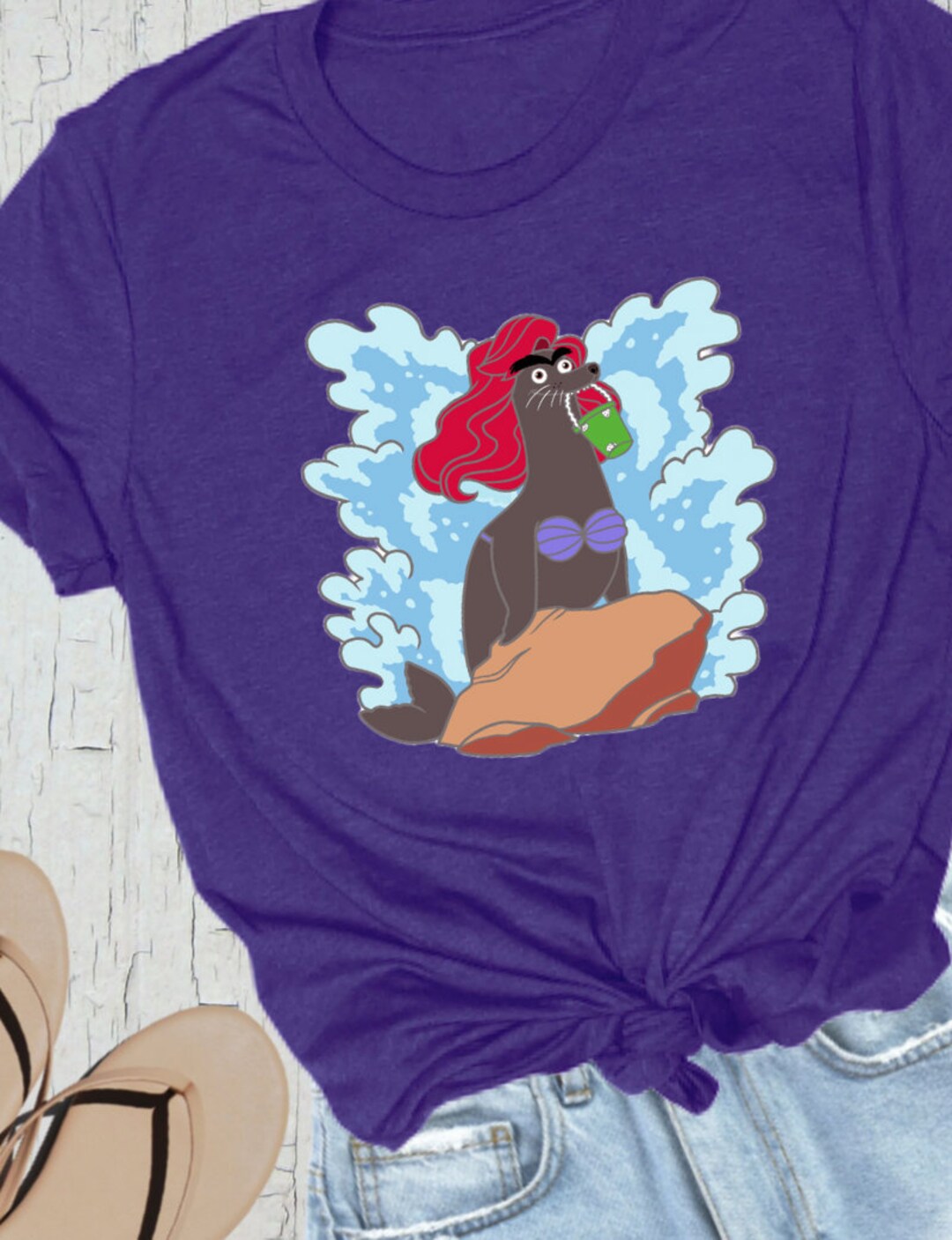 Gerald Ariel Little Mermaid Unisex Shirt - Etsy