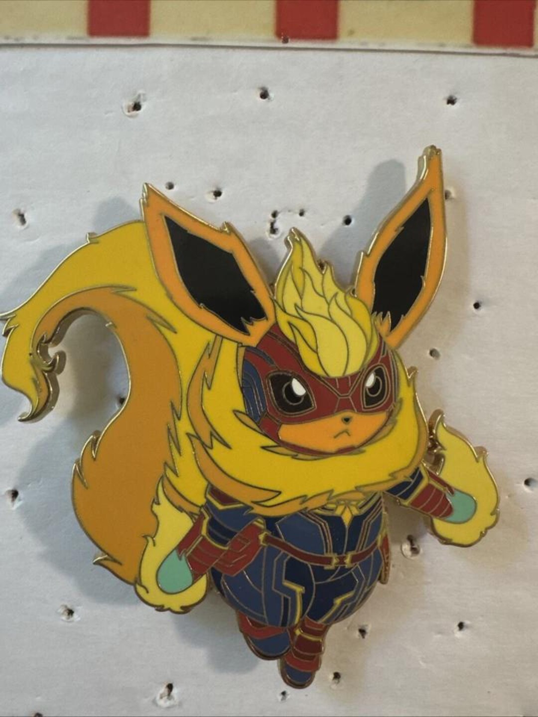 Pokemon Pokevengers Flareon Fantasy Pin - Etsy