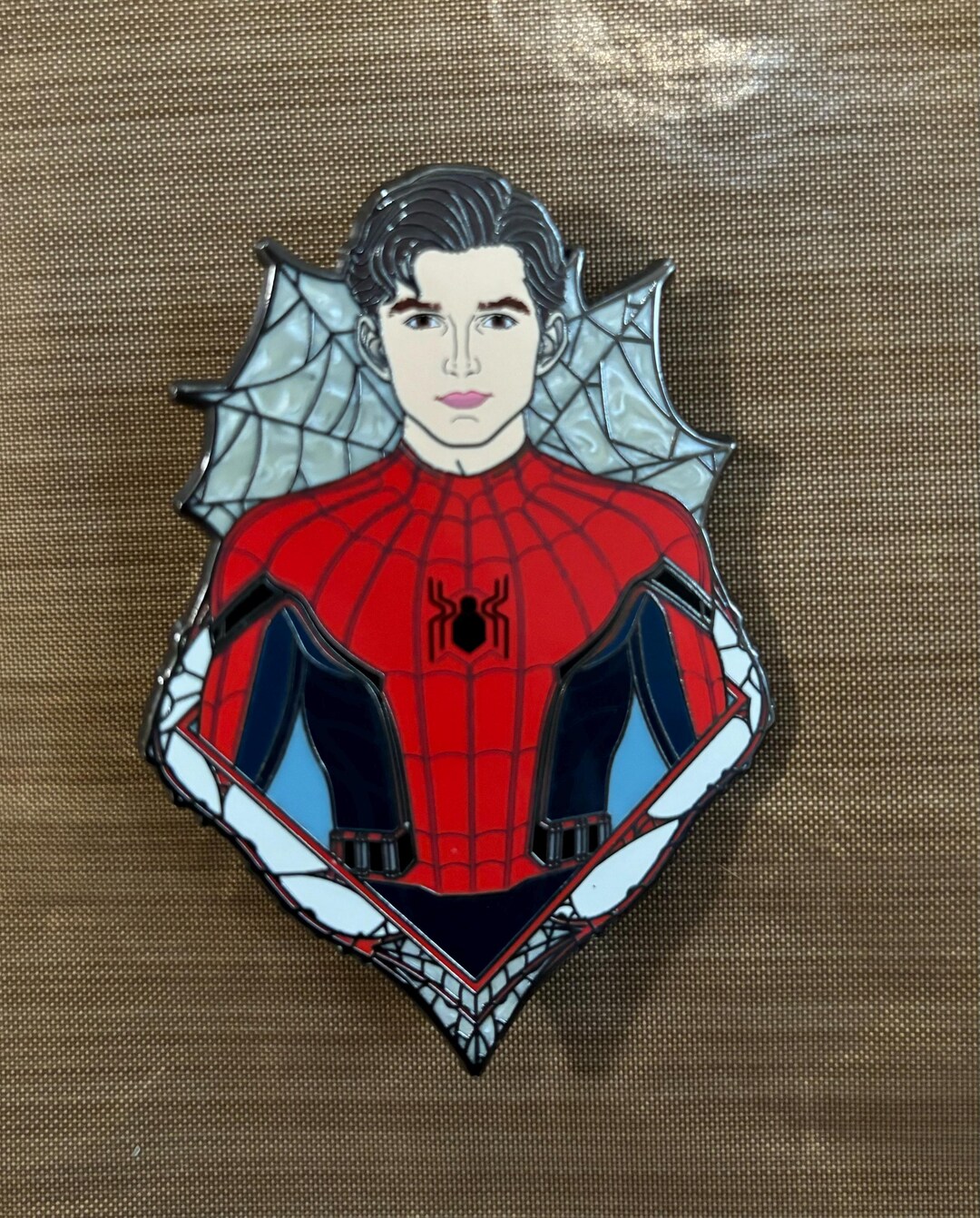 Spiderman Head Shot Pin - Etsy