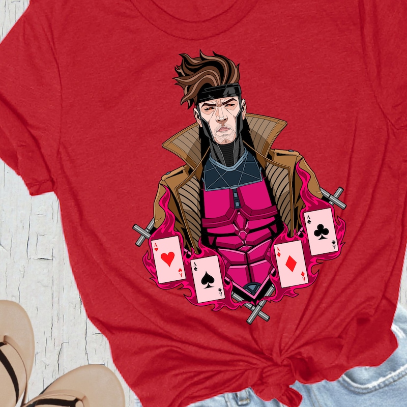 Gambit Costume - Etsy