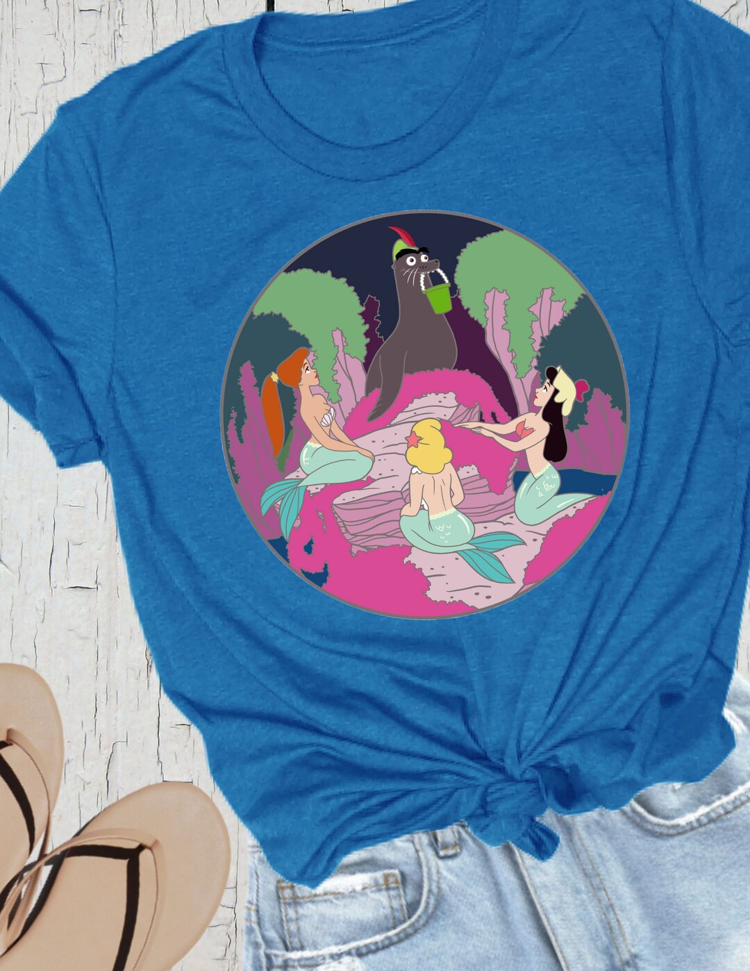 Peter Pan Gerald and the Mermaids Unisex Shirt - Etsy