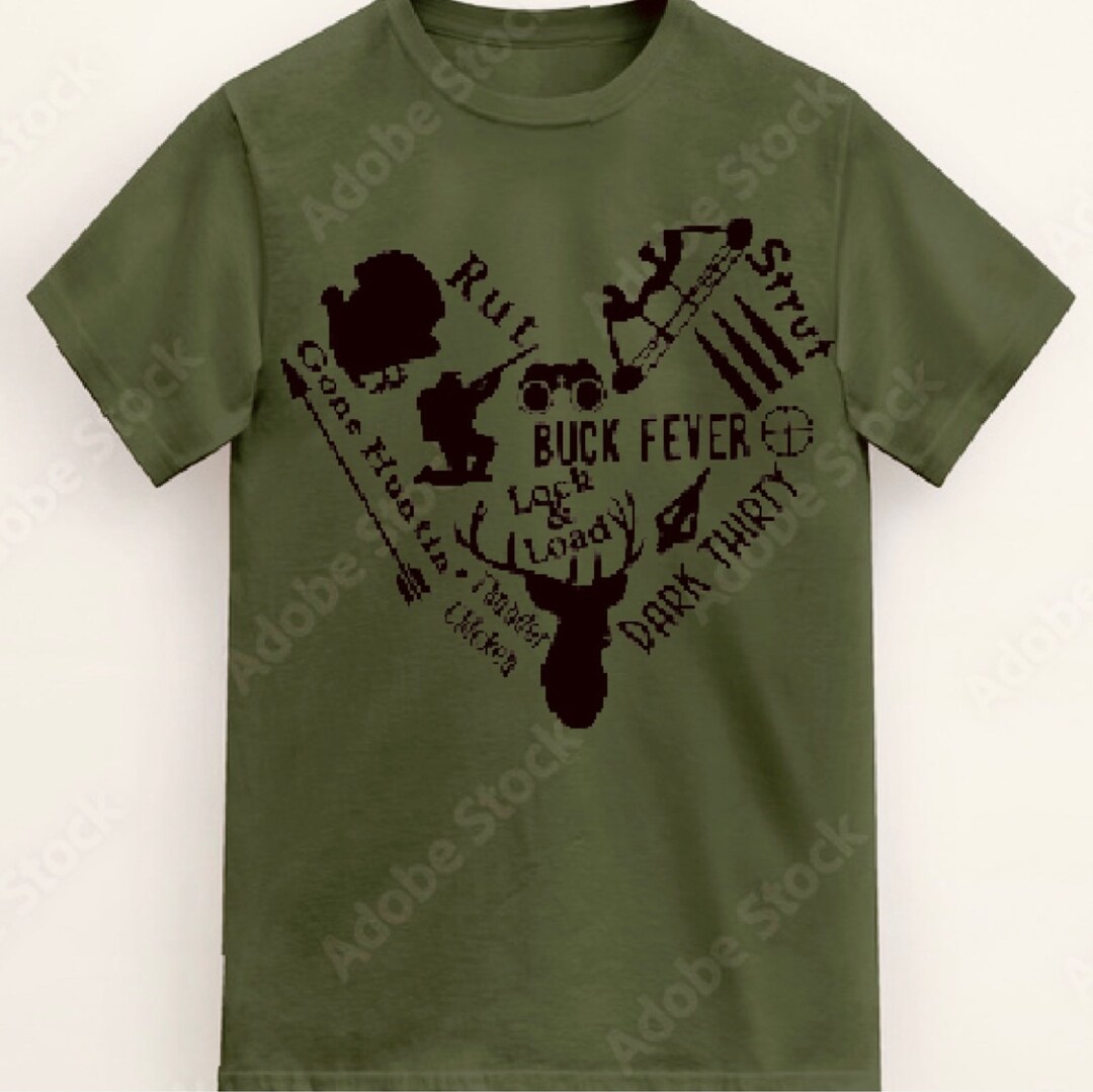 Hunting Heart, Digital Download, Svg, Png, Jpeg, Hunting Couple Gift ...
