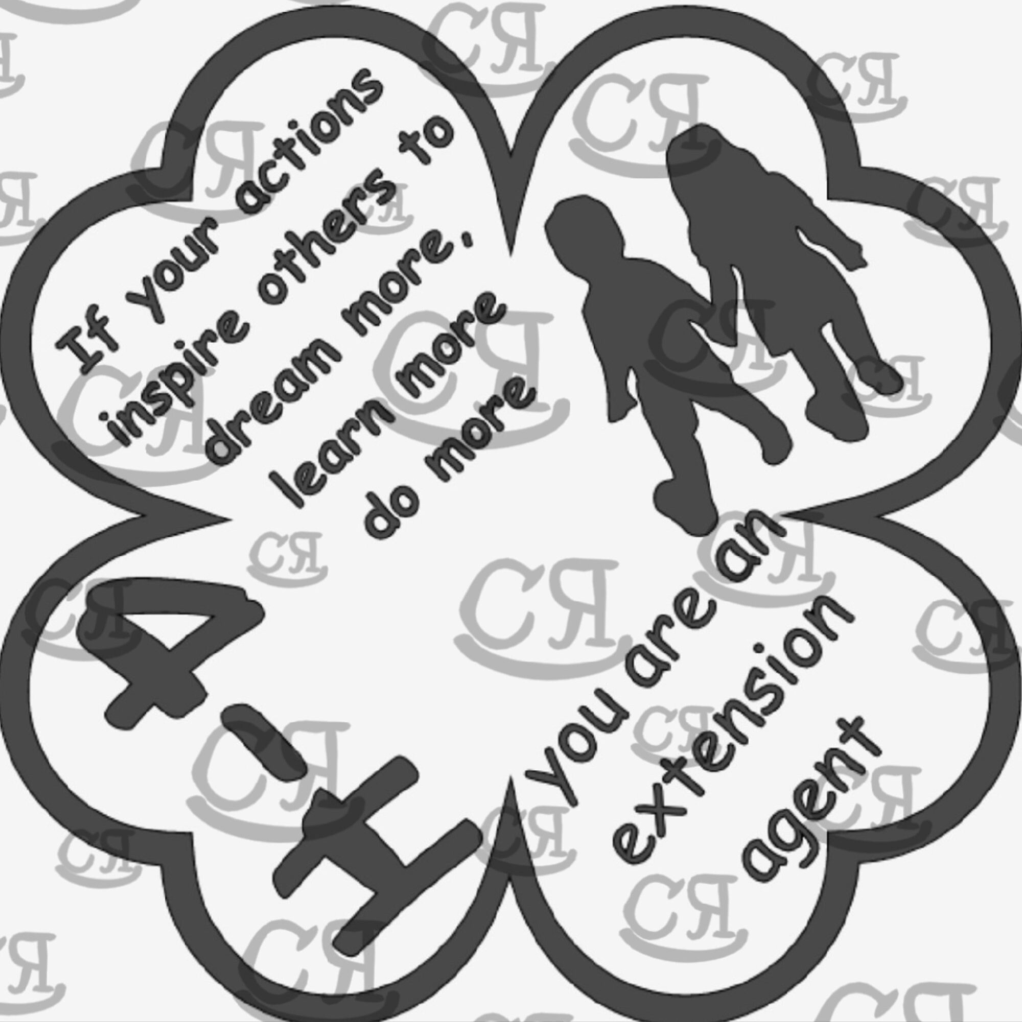 4-H Extension Agent, Digital Download, Svg, Png, Jpeg, Sticker Design ...