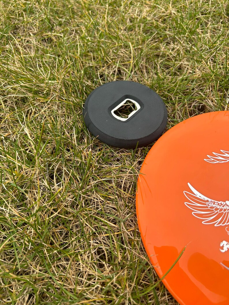 3D Printed Disc Golf Mini Marker With Built-in Bottle Opener | Unique ...