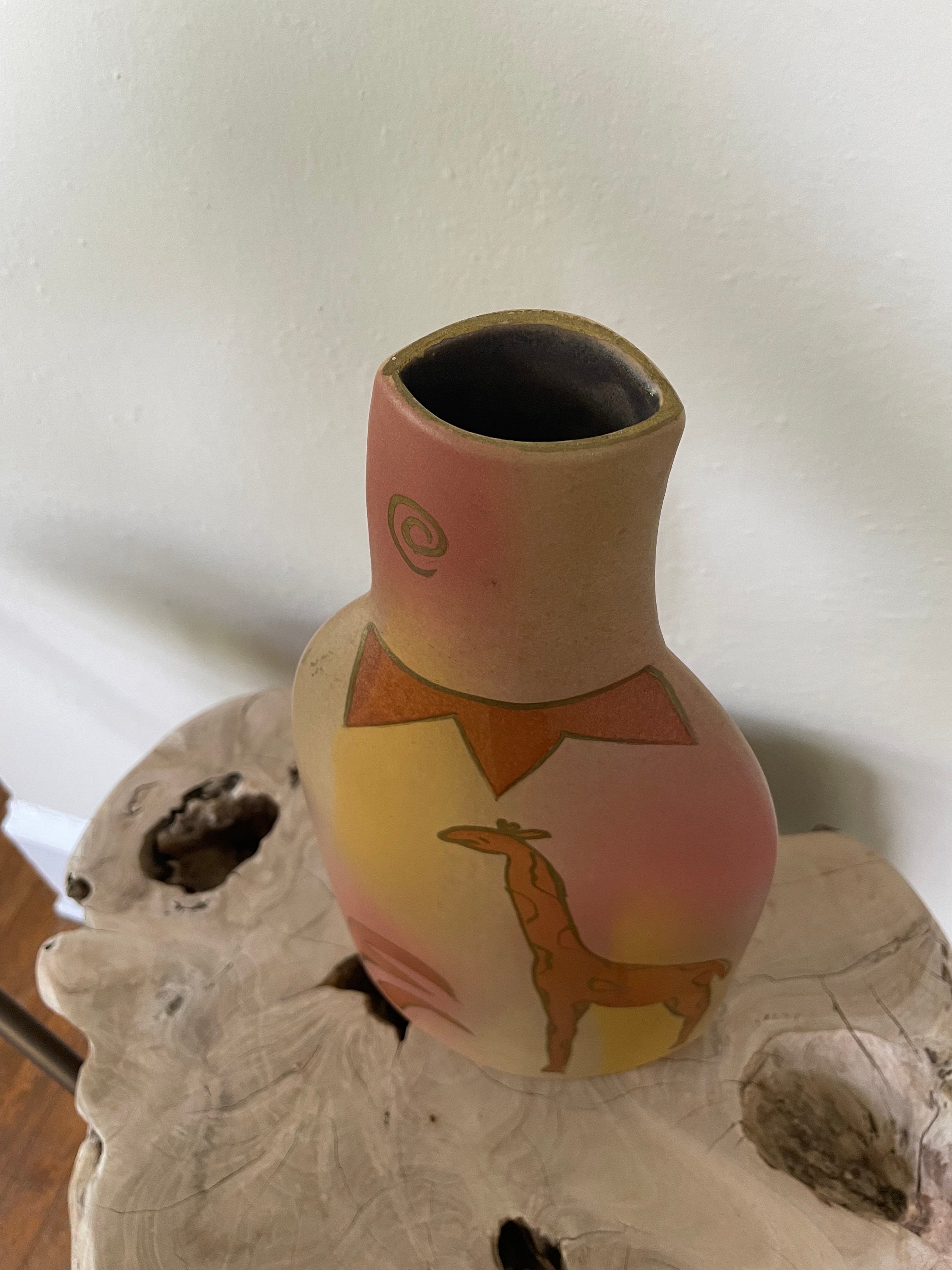 1980s Vintage German Giraffe Vase - Etsy